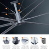 Industrial Ceiling Fan - HVLS Fans Manufacturer - Fujian Diamond